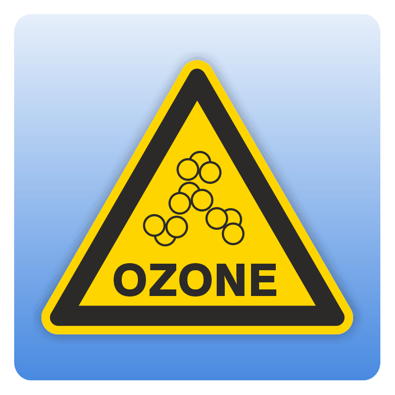 Warnzeichen Ozone | Warnzeichen | Warnschilder | Schilder und ...