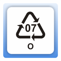 Recycling Code 07 O (Other) Aufkleber | Recycling Code Aufkleber ...