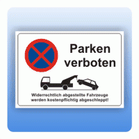 Parkverbotsschilder | Industriekennzeichnungen