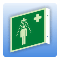 Notdusche Symbol Schild | Symbol Augendusche – QIZR
