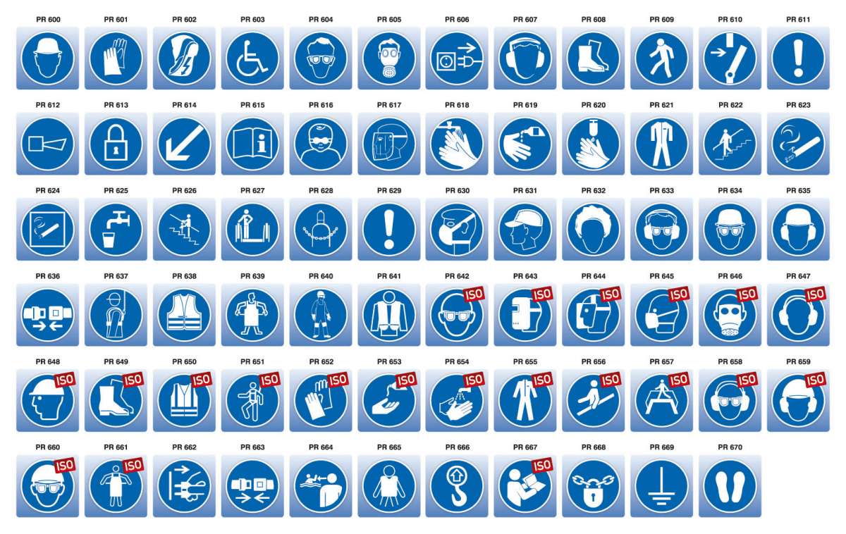 Sicherheitszeichen nach Wunsch, hoch (ISO 3864-2) Aufkleber | Maschinen ...