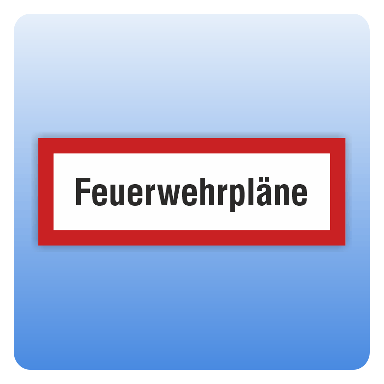 Aufkleber Feuerwehrzeichen Feuerwehrpläne nach DIN 4066 | Aufkleber | Feuerwehrzeichen ...